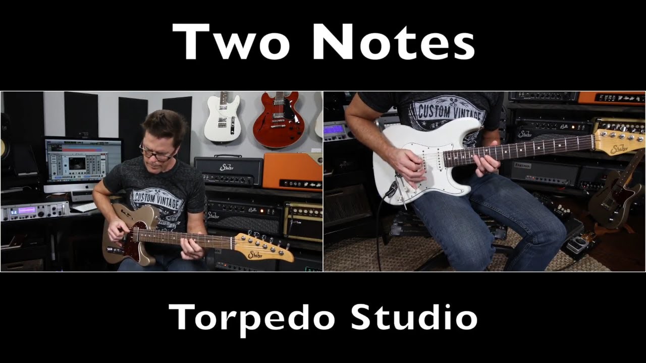 Two Notes Torpedo Studio Demo Video by Shawn Tubbs - YouTube