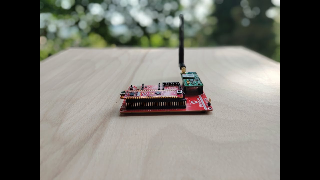 PIC18F47Q10, GSM3 Click, make a phone call - YouTube