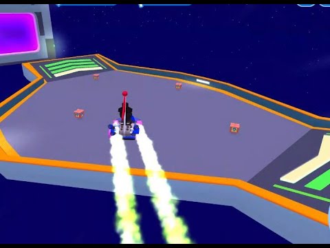 First Time Win Space Station Capture the flag Gameplay Smash Karts ...