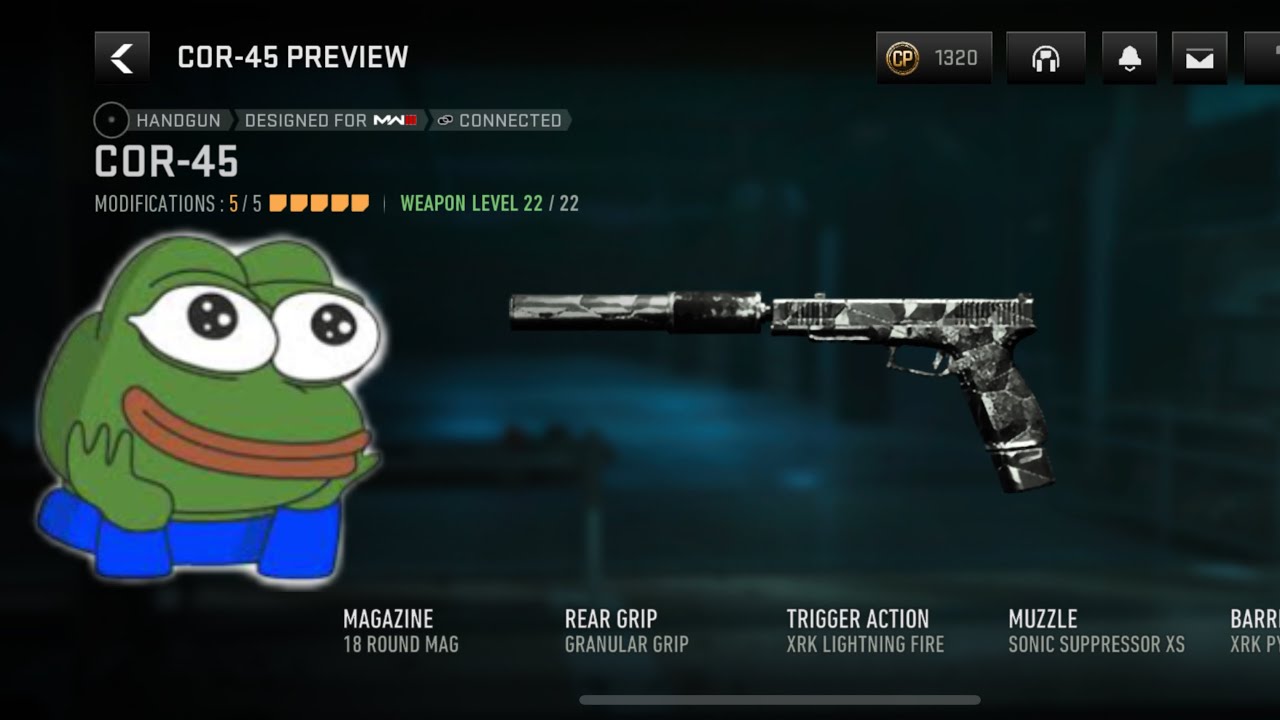 Cor-45 only challenge - YouTube