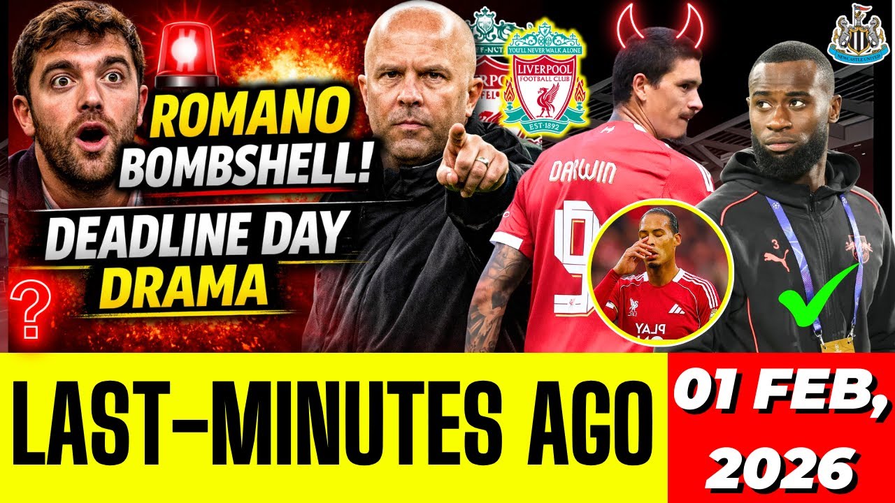🔴 LIVERPOOL DEADLINE DRAMA | ROMANO BOMBSHELL | SLOT TRANSFER TEASE! ⚽🔥 ...