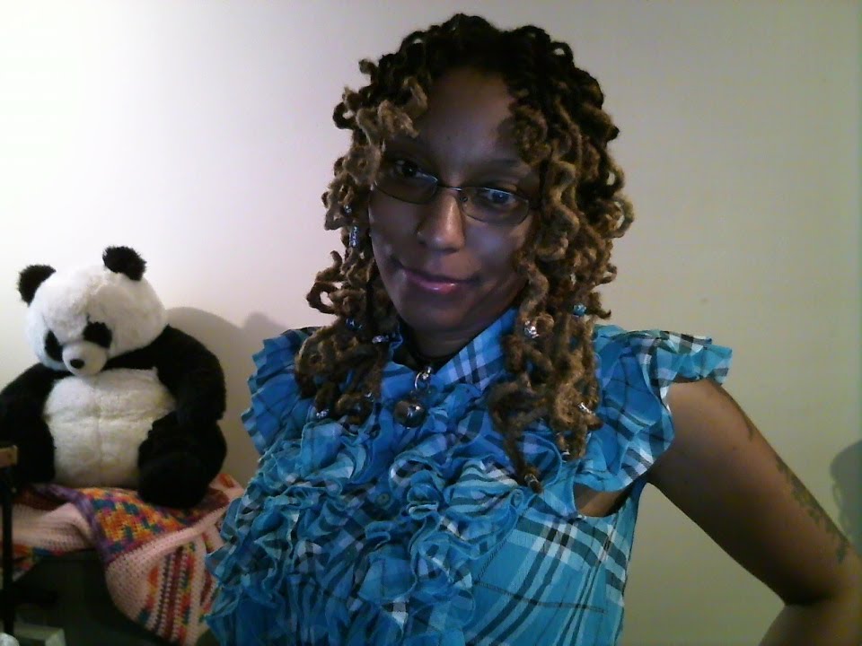 Vlog Cold wave rod on dreadlocks overnight the results (pajama ...