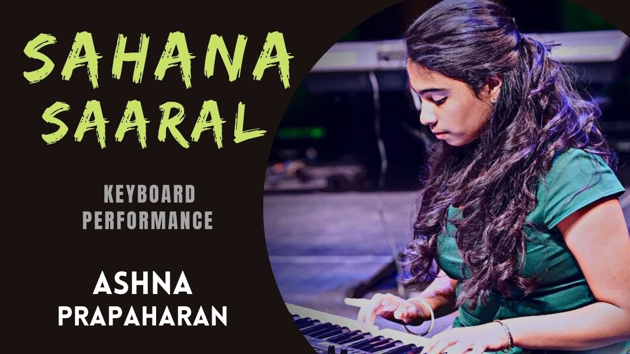 Sahana Saaral | Sivaji The Boss | Keyboard Cover | Ashna Prapaharan | A ...