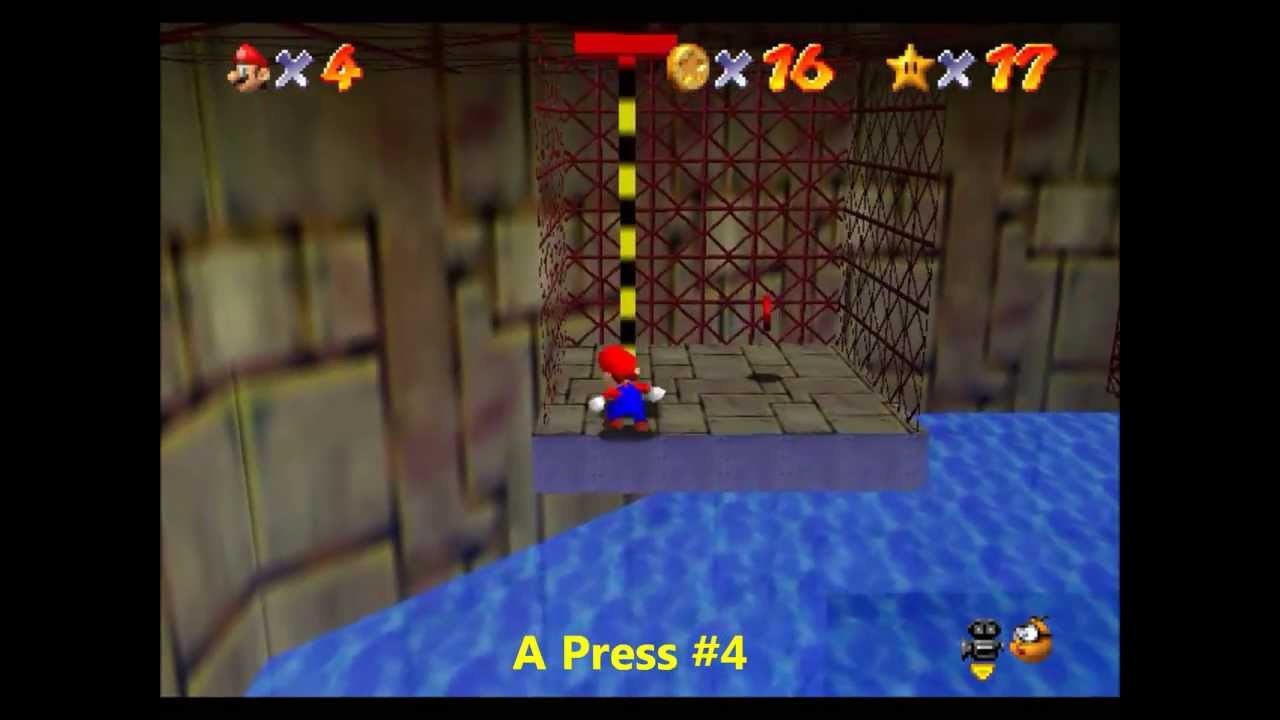 SM64 - Pole-Jumping for Red Coins - 3.5x A Presses [OUTDATED] - YouTube