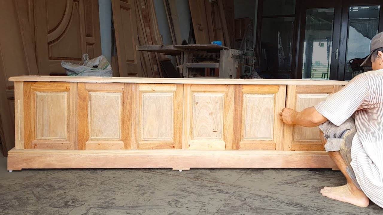 Woodworking - How to Build a Television Cabinet - Woodworking ...