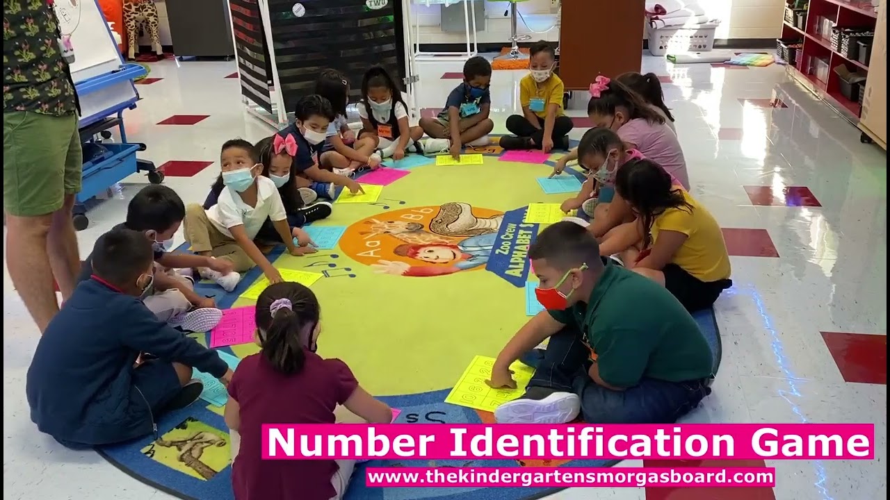 Kindergarten Number Recognition Lesson - YouTube