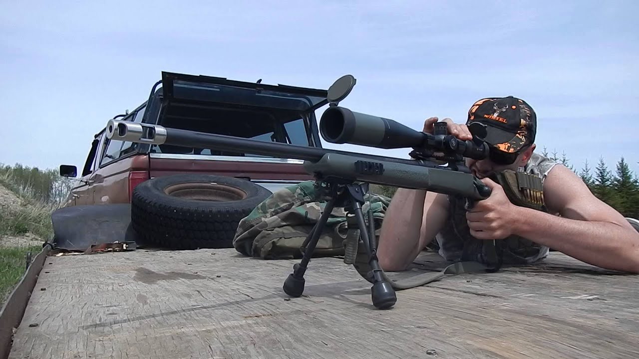 Budget Sniper Rifle at 200 yards - YouTube