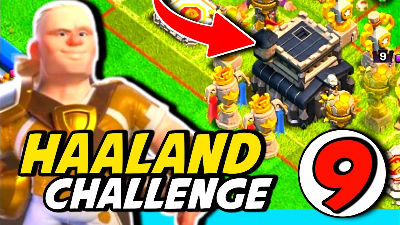 How to 3 Star Haaland Challenge Noble Number 9 in Clash of Clans | Coc ...