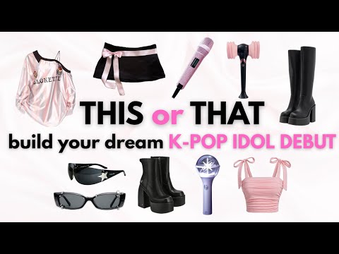 Build Your DREAM Debut as a K-POP IDOL (pt.2!) | THIS or THAT 🎤✨