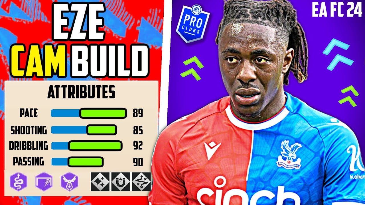 SILKY BEST EZE CAM BUILD EA FC 24 Pro Clubs - YouTube