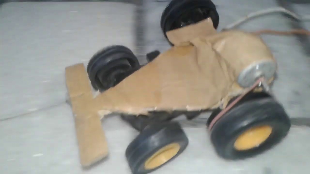 how to make a mini car very simple homemade - YouTube