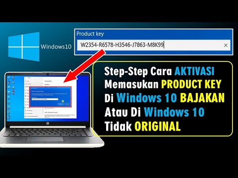 Step-Step Cara Aktivasi Memasukan PRODUCT KEY Di Windows 10 Yang Belum ...