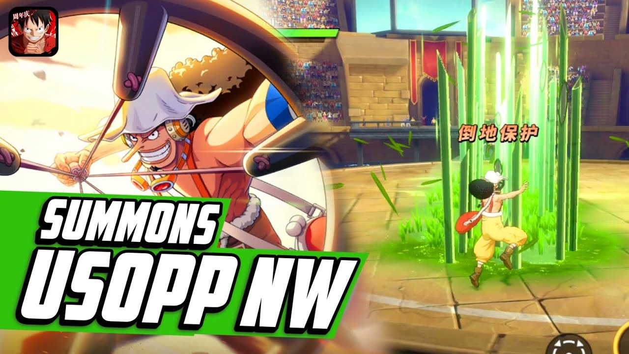 Summon Banner Usopp New World 😑 • One Piece Fighting Path - YouTube
