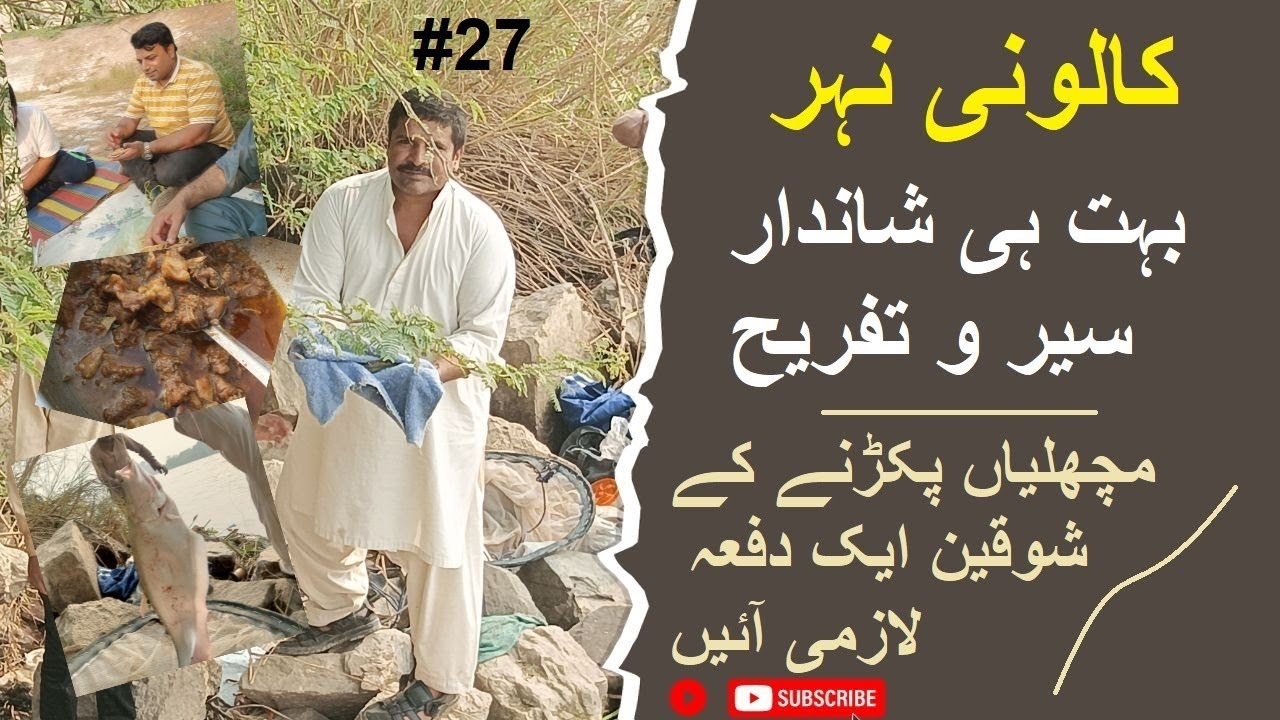 Fishing at Colony Nehar is a great fun || Best place for picnic near ...