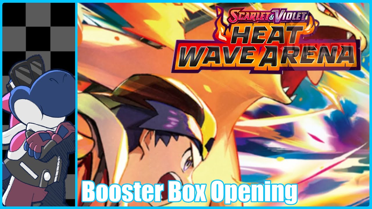 Love this Set | Pokémon Heat Wave Arena Booster Box Opening - YouTube