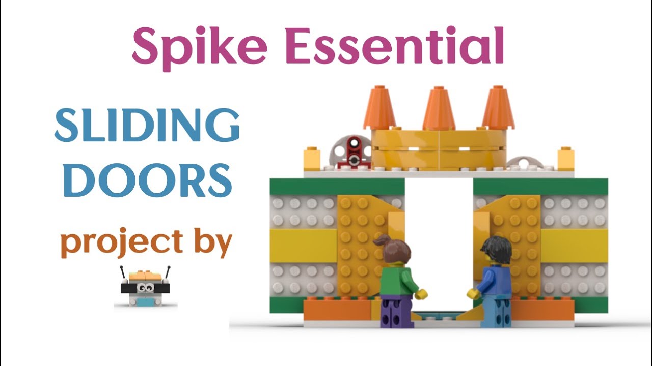 Sliding Doors Lego Spike Essential - YouTube