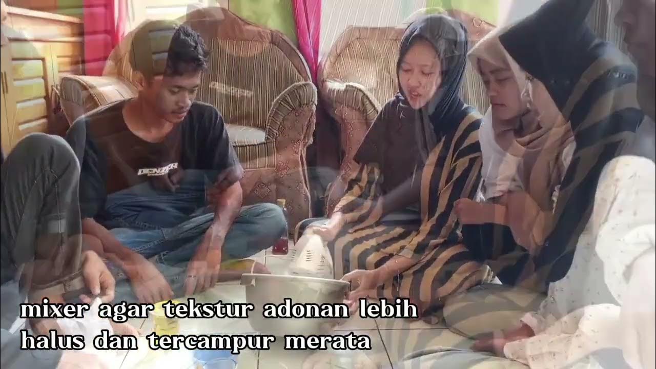 tugas biologi kelas 12 mipa 2, pembuatan donat - YouTube