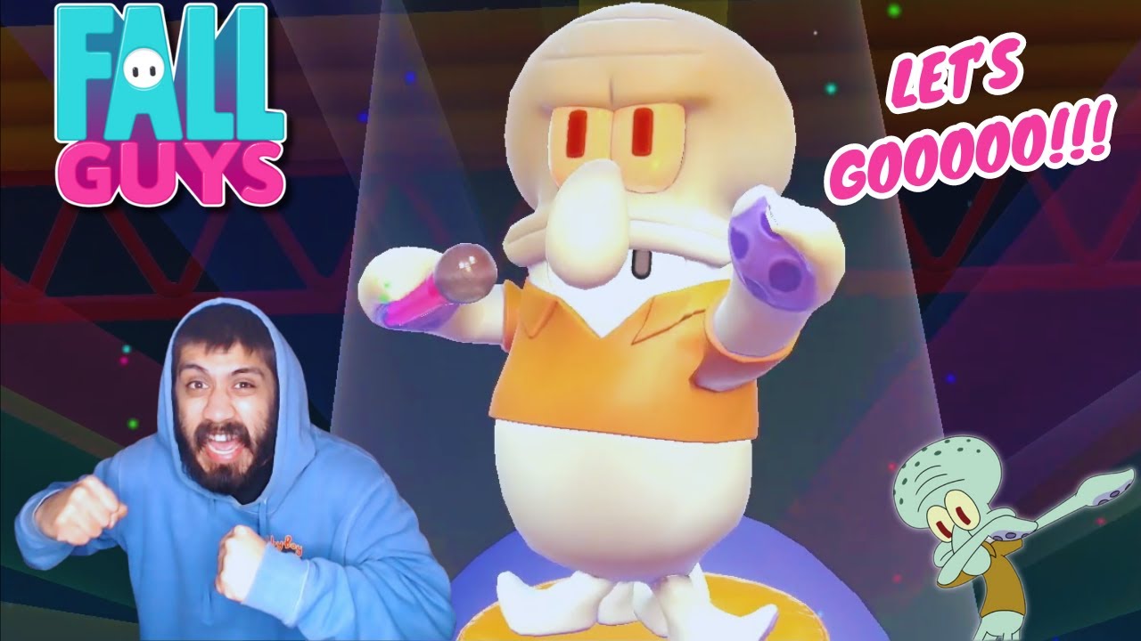 SQUIDWARD IS HIM! (Fall Guys) - YouTube