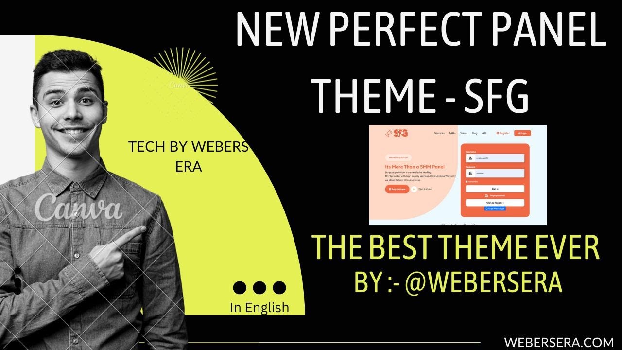 SFG 2023 Perfect Panel SMM Script With Modern Theme Nulled Complete Video In Hindi | Best SMM ...