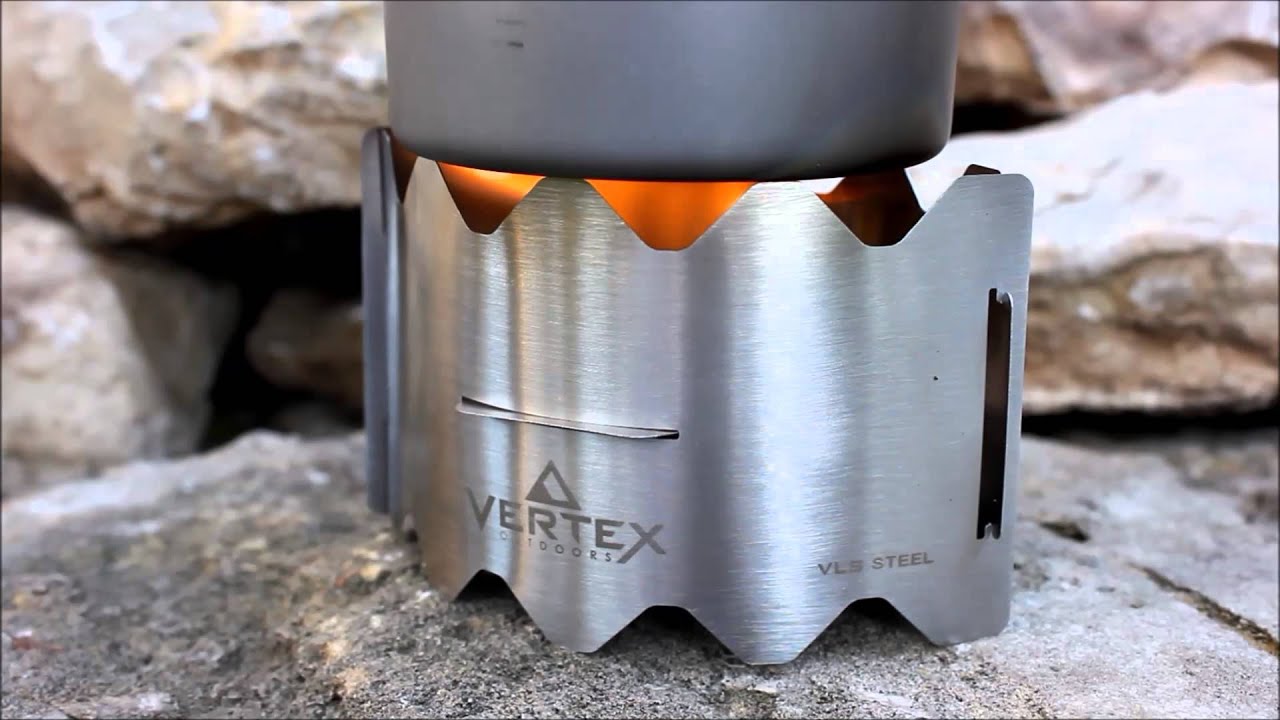 Vertex Ultralight backpacking stove - YouTube