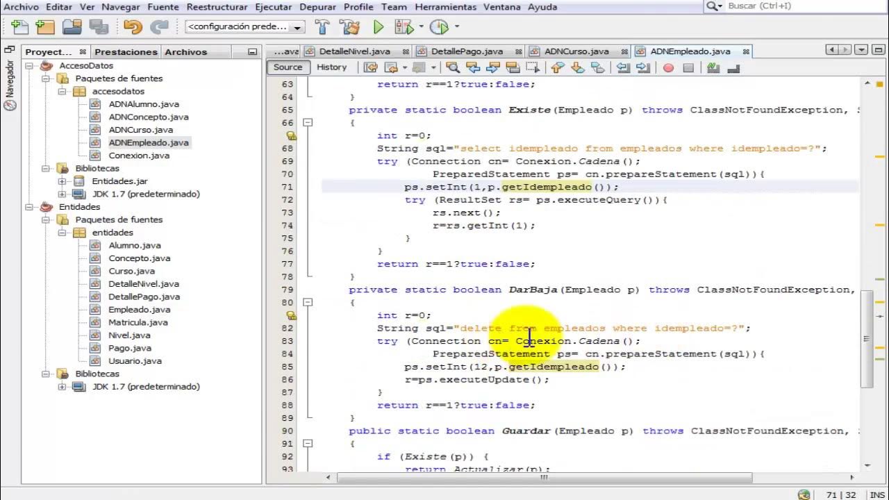 Sistema en N Capas-Java Netbeans parte 4 - YouTube