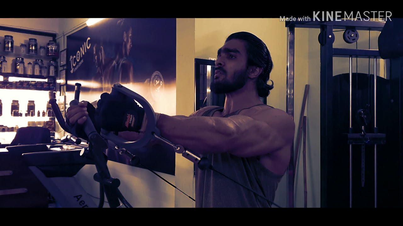 Cable crossover lower chest - YouTube