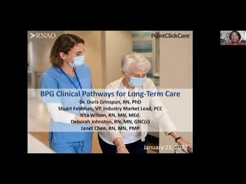 RNAO BPG Clinical Pathways for Long-Term Care webinar: Jan. 21, 2022 - YouTube
