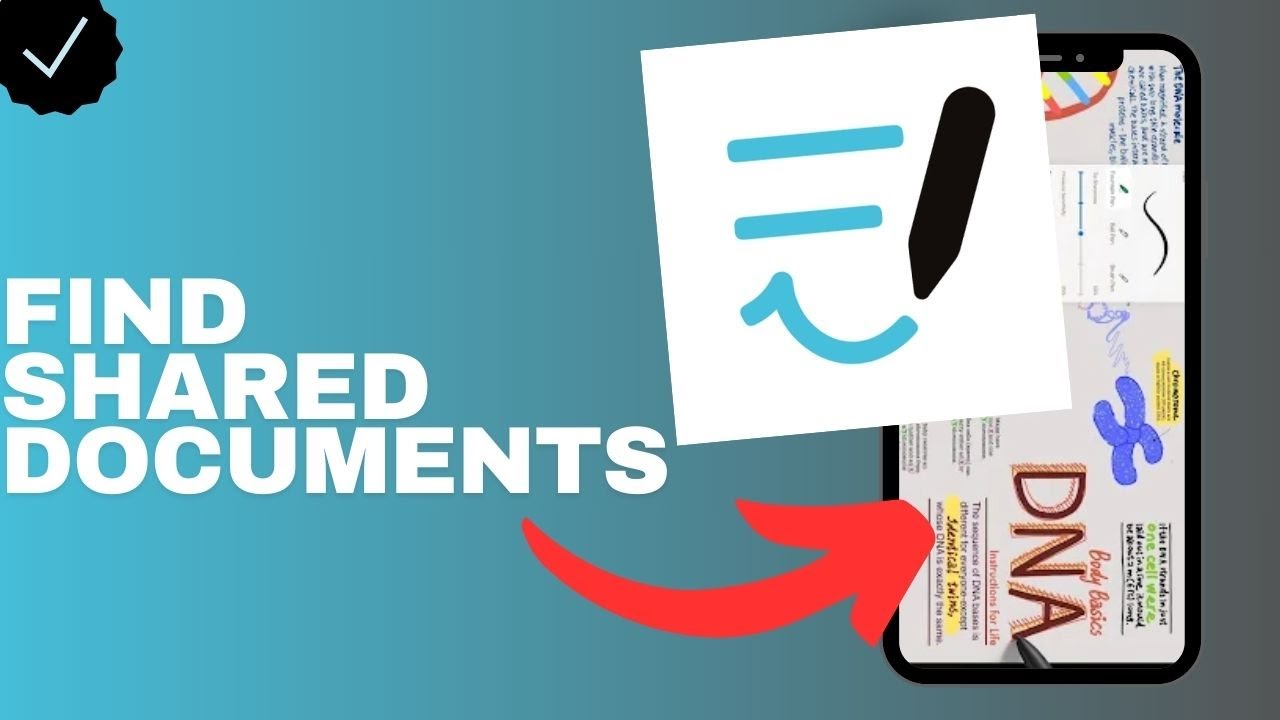 How to find your shared documents in the Goodnotes app? - YouTube