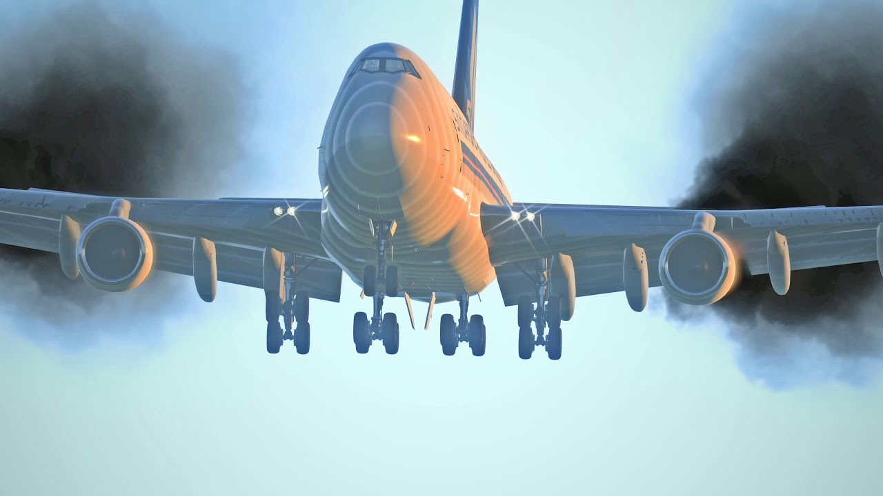 Singapore Airlines Cargo 747-400 Crashes at Kota Kinabalu Airport WBKK ...