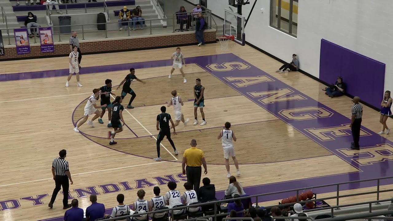 Sanger Indians Vs. Panther Creek Panthers - Varsity Basketball - YouTube