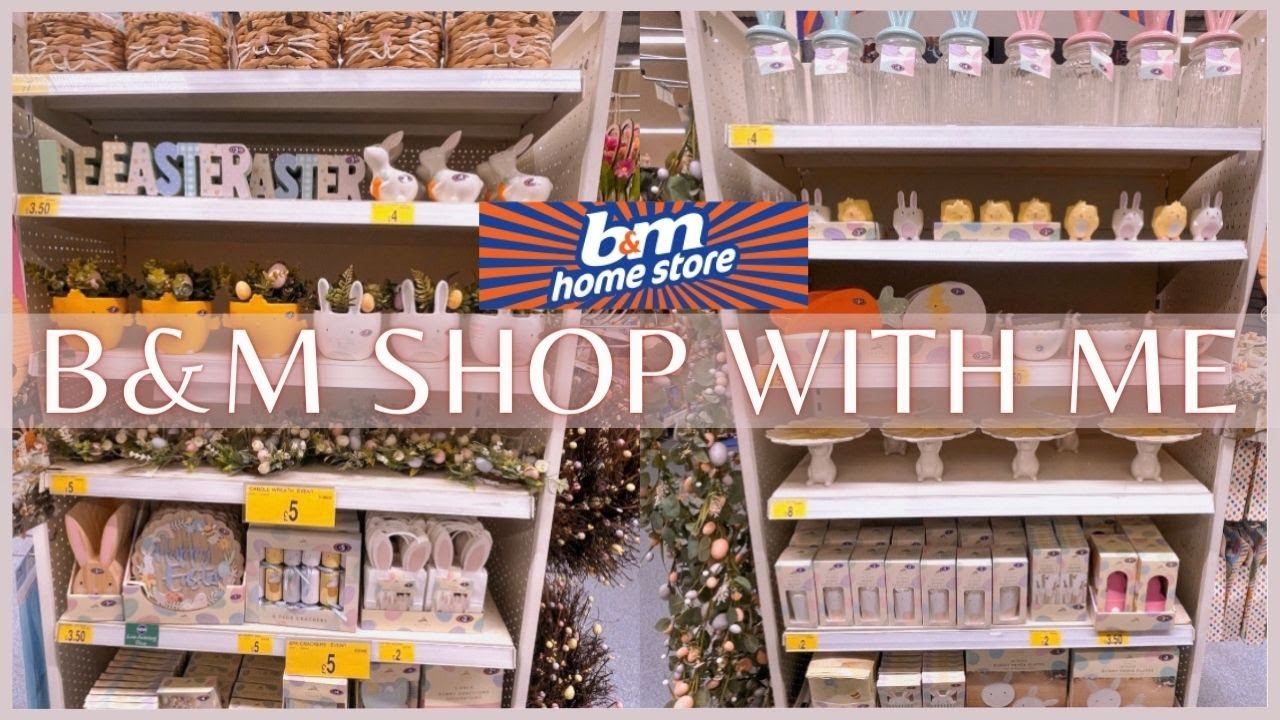 COME SHOPPING WITH ME TO B&M | WHATS NEW FEBRUARY 2023 - Easter, new ...