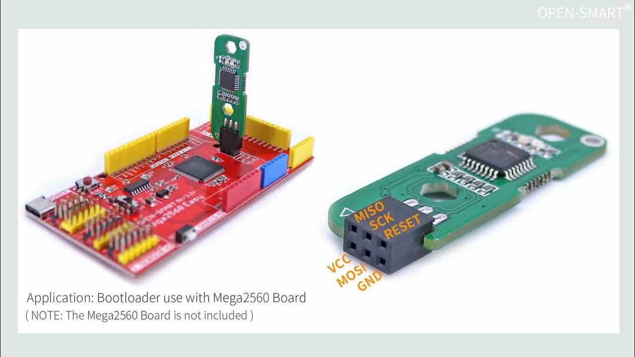 OPEN-SMART Auto Bootloader Programmer Tool Offline Burner Module for Arduino Mega2560 - YouTube