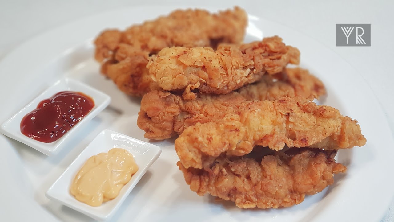 Crispy Chicken Strips - YouTube