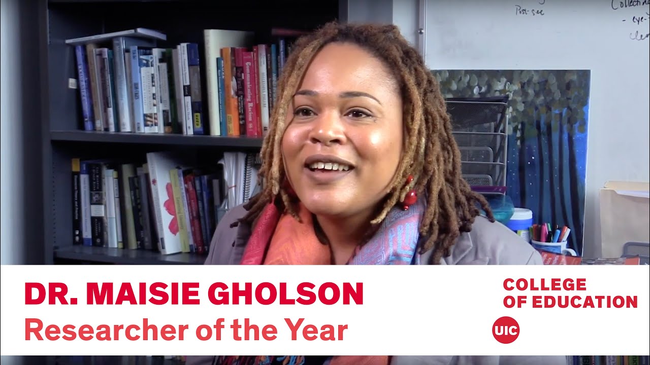 2019 Researcher of the Year: Dr. Maisie Gholson | UIC College of ...