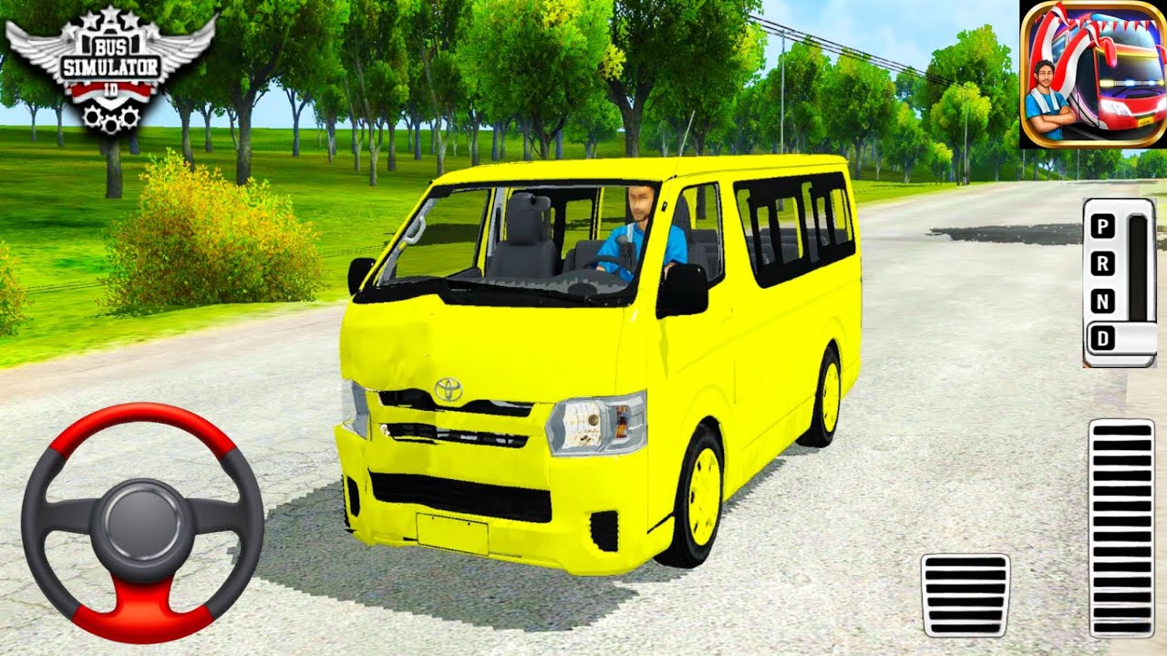 Toyota Hiace Commuter 2017 Mod for Bus Simulator Indonesia-Mod Bussid ...