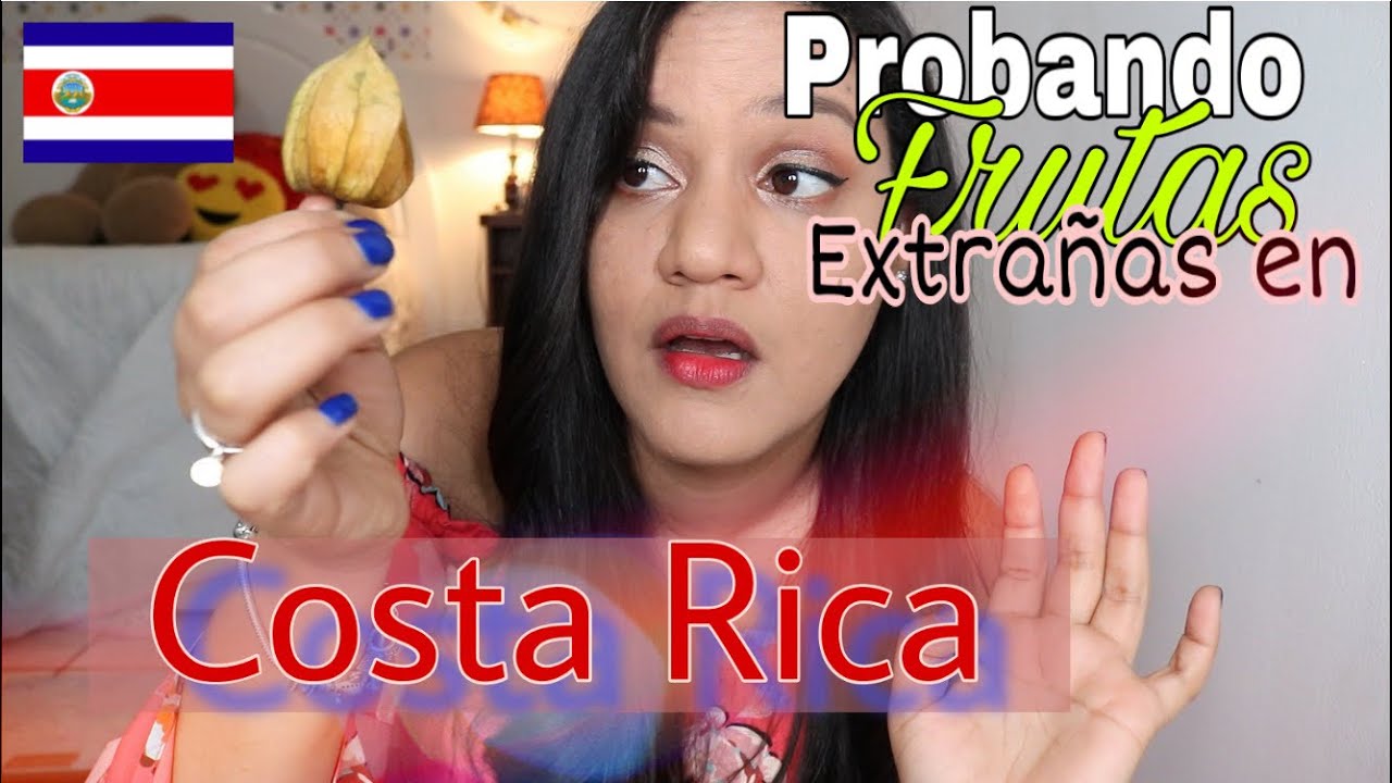 Probando frutas extrañas en Costa Rica - YouTube
