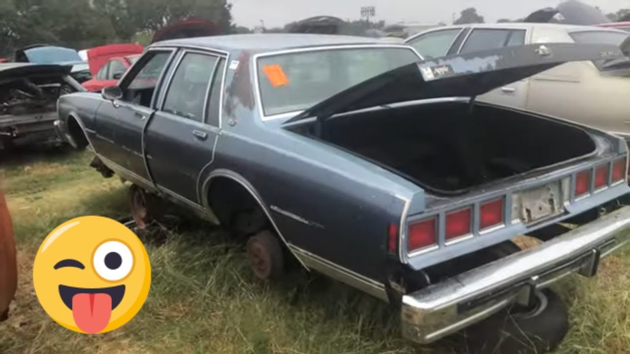 JUNKYARD FIND 1984 BOX CHEVY CAPRICE CLASSIC - YouTube