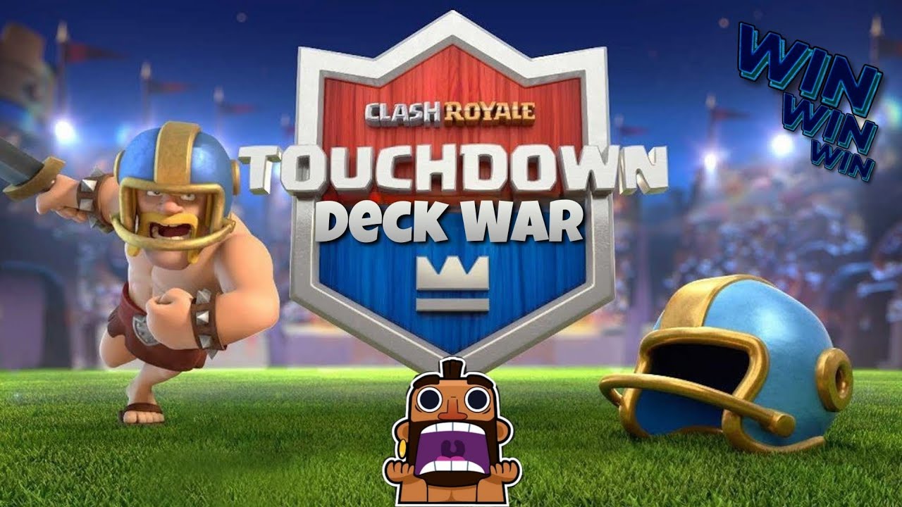 EPIC TOUCHDOWN!!!🔝TOP DECK ~ Clash Royale ~ - YouTube