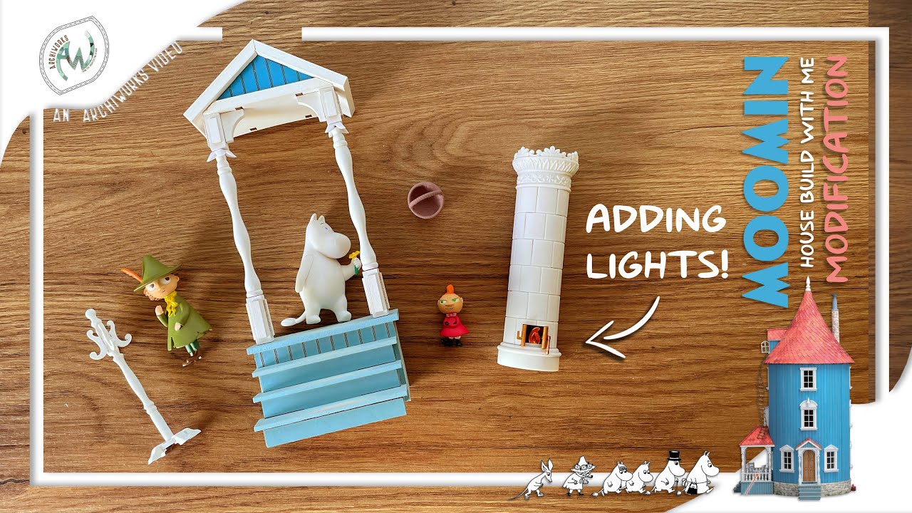 Creating a dreamy atmosphere: Adding lights to the iconic MOOMIN House ...