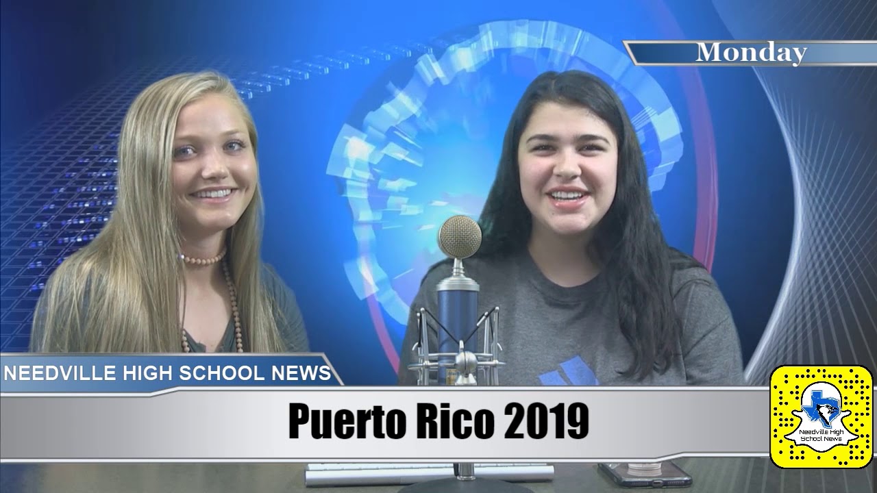 Needville High School News 3-19-2018 - YouTube