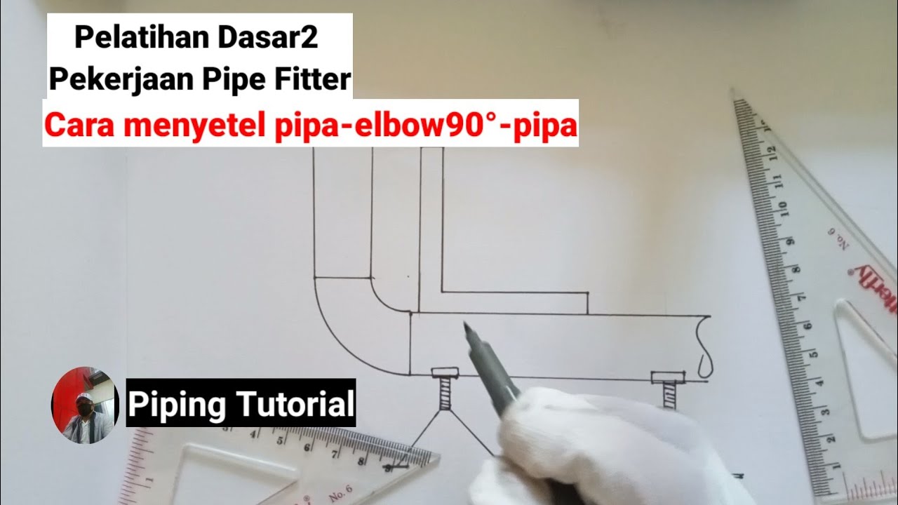 Pelatihan dasar2 pekerjaan pipe fitter - YouTube