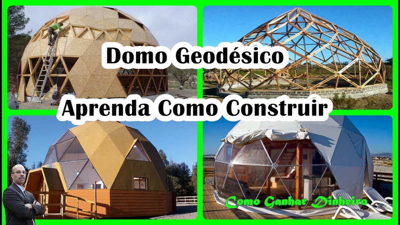 COMO CONSTRUIR UM DOMO DE 9 M DE MADEIRA Sem Conectores De Metal, Curso ...