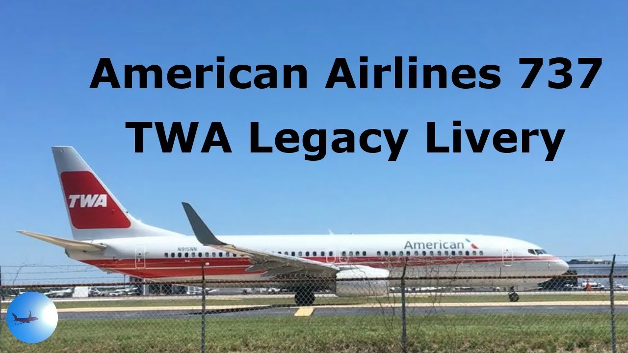 American Airlines TWA Legacy Livery at Tampa - TPA Spotting - YouTube