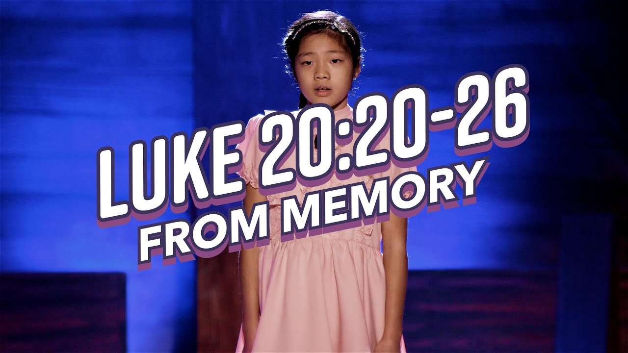 Luke 20 20 26 FROM MEMORY YouTube