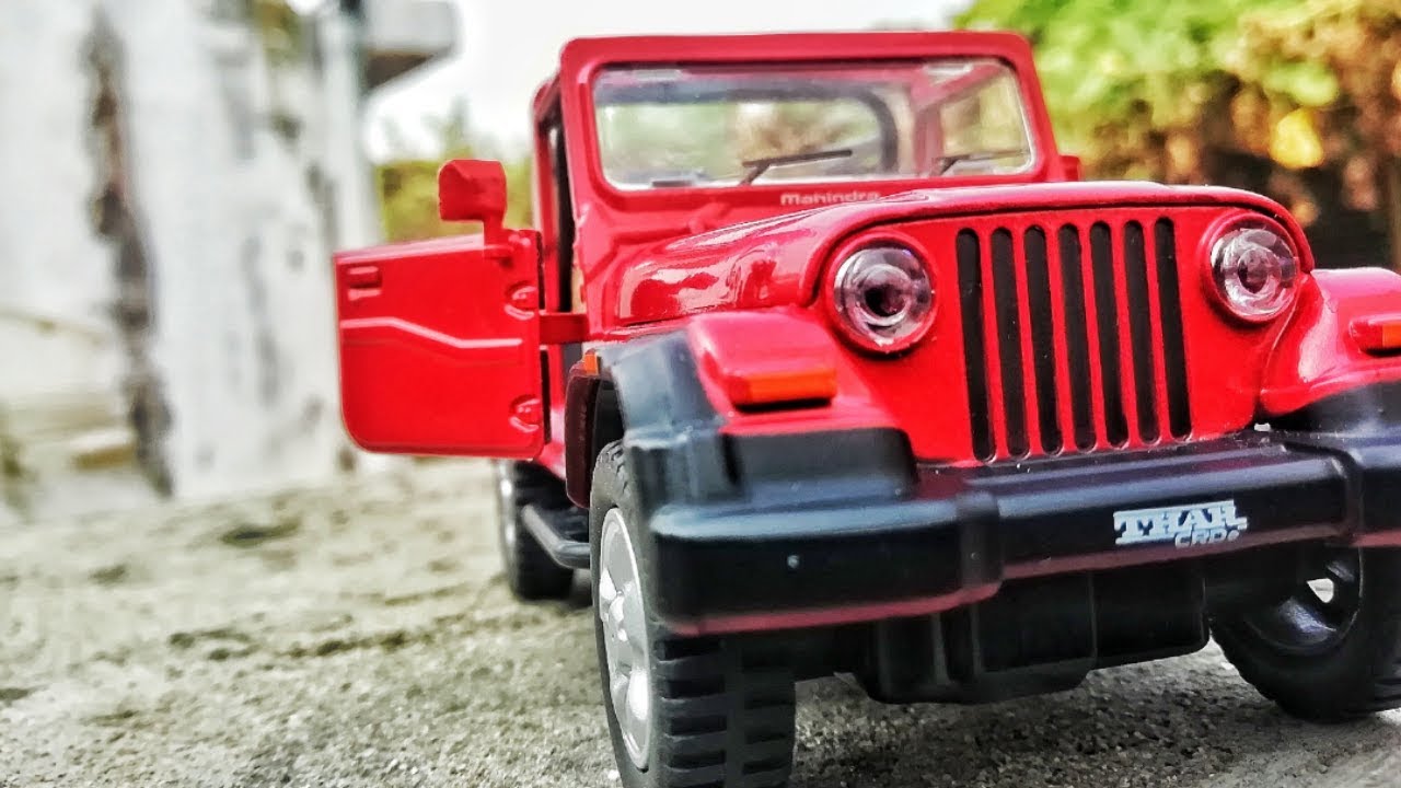 Unboxing Of Mini Mahindra Thar CRDe 4×4 diecast model 🔥 - YouTube