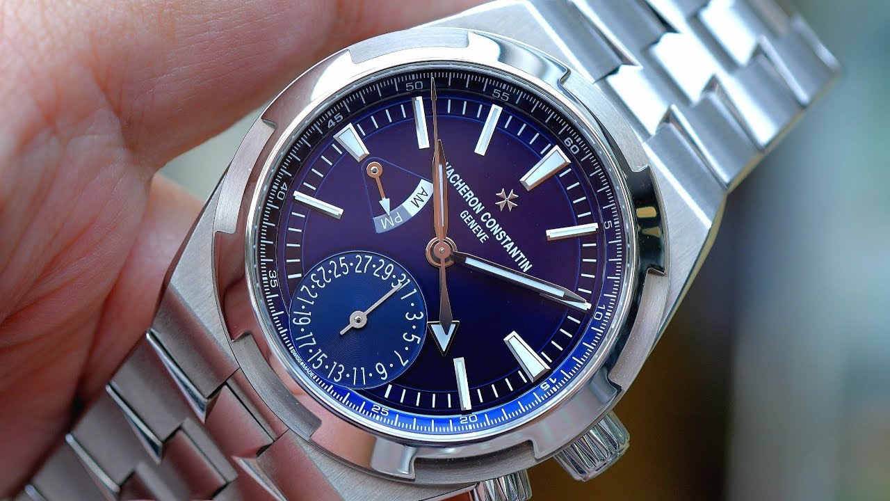 [Giá Tốt] Vacheron Constantin Overseas Dual Time Blue 41mm 7900V/110A ...