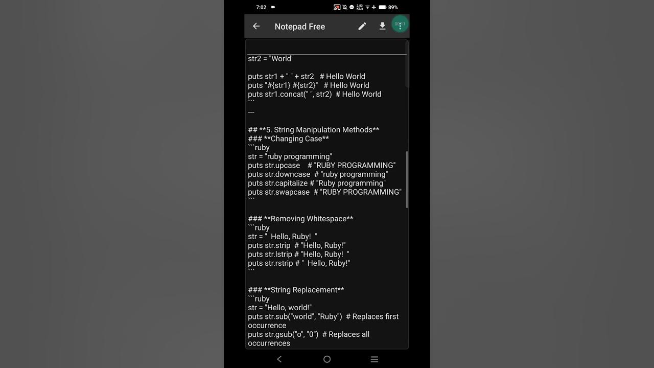 🔹 Ruby Strings Deep Dive | Interpolation, Manipulation & Best Practices - YouTube