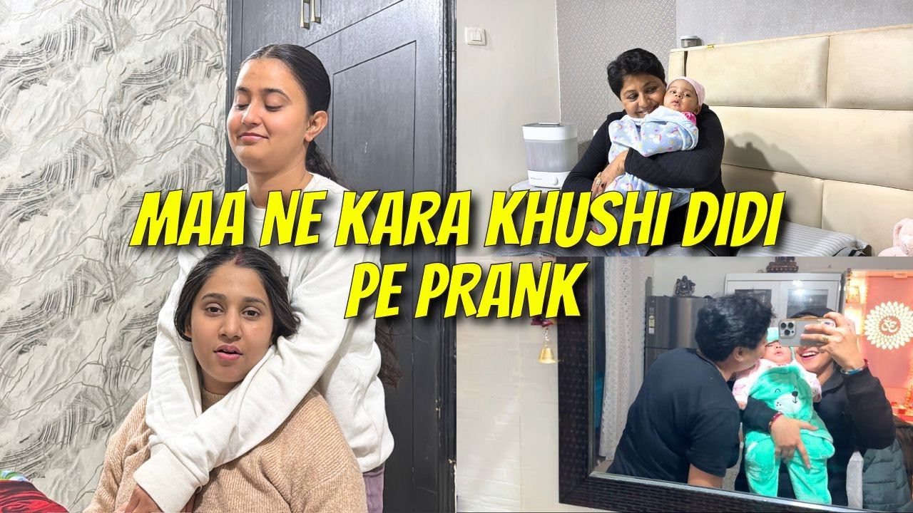 MAA NE KARA PRANK || KHUSHI DIDI HUI GUSSA || SHIVI NE DIYE COMMENTS KE REPLY || - YouTube