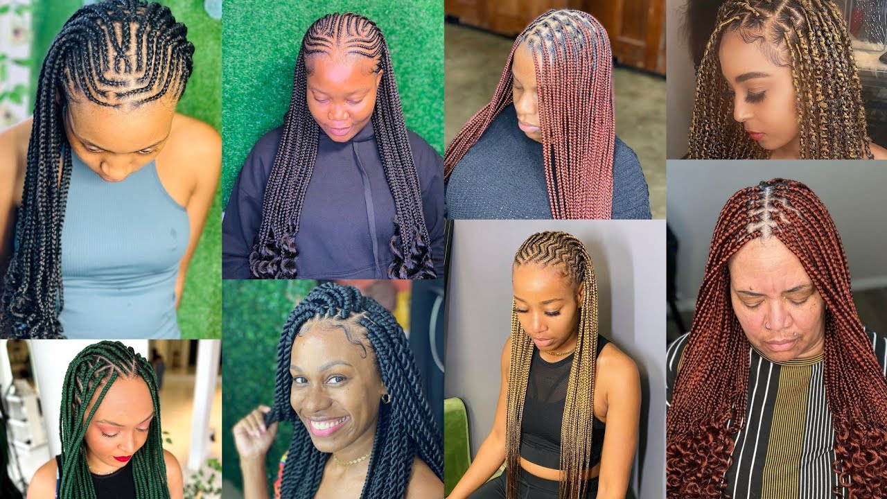 Fulani Braids Hairstyles | Knotless Braids | Twist Braids Hairstyles ...