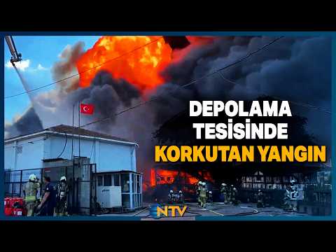 Depolama Tesisinde Korkutan Yangın | NTV